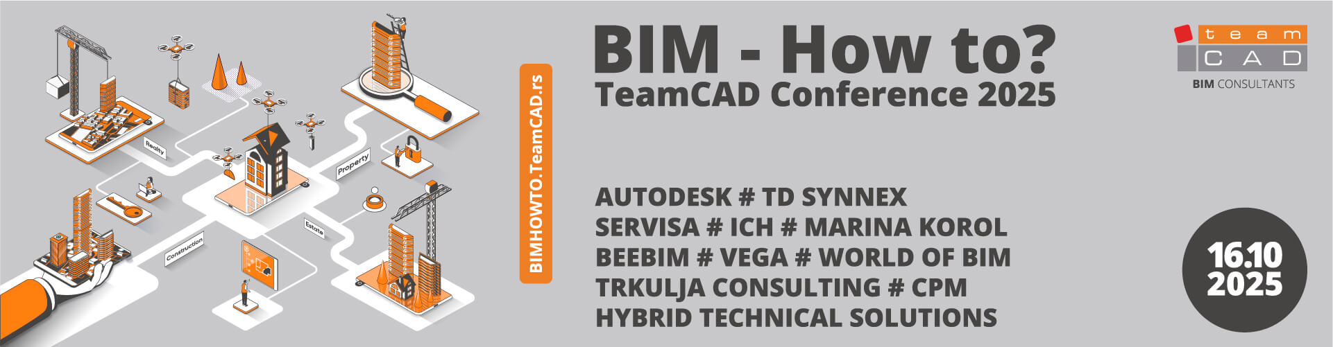TeamCAD konferencija - BIM How to? 2025